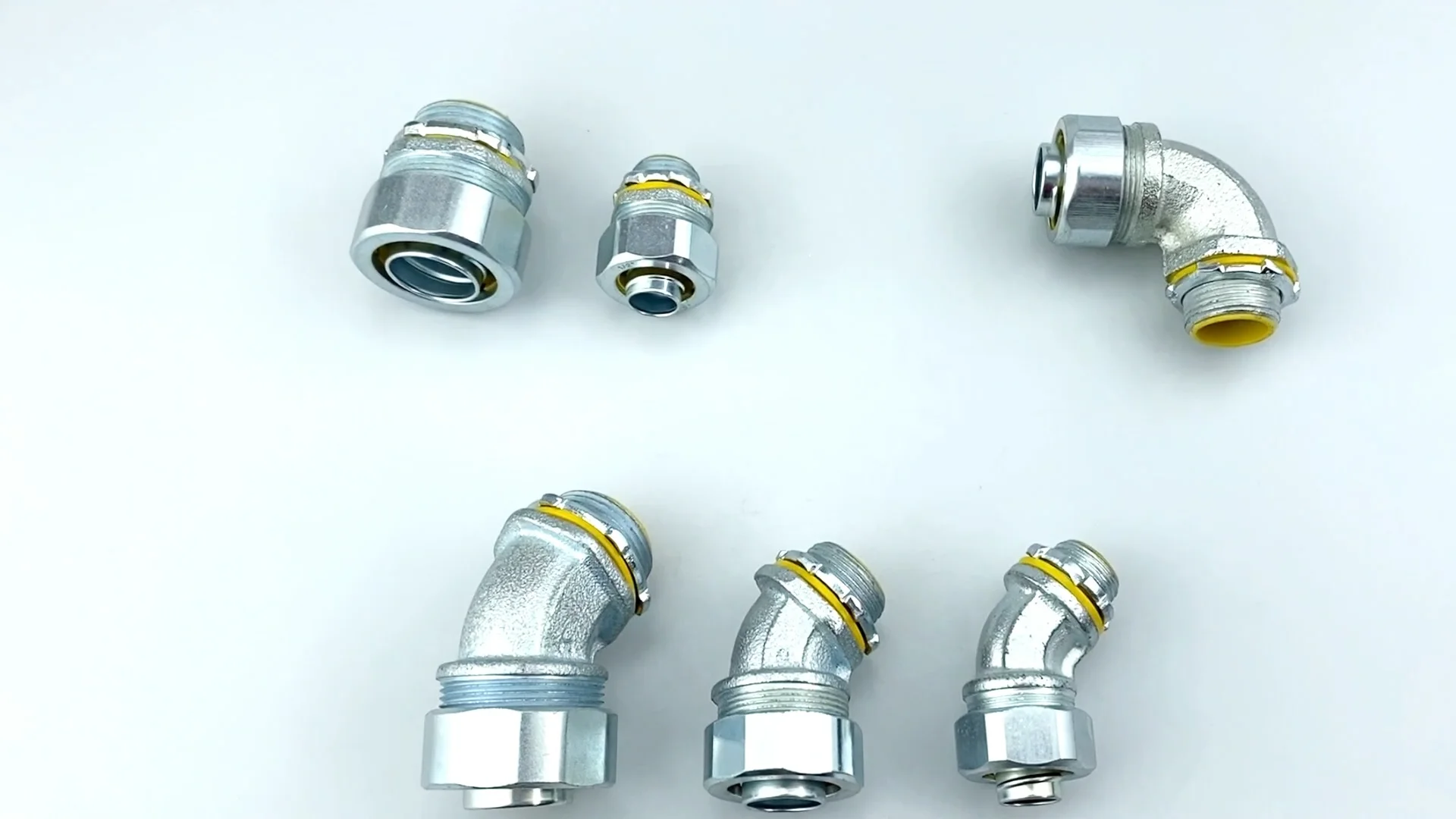 90 Degree Flame Proof Flexible Metal Hdg Conduit Fittings Liquid-tight ...