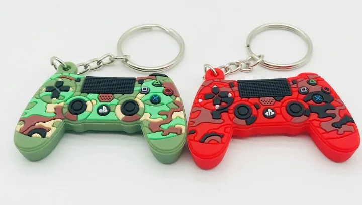 Camo Ps4 Controller Gamepad Key Chain Retro Nostalgia Handheld Game ...