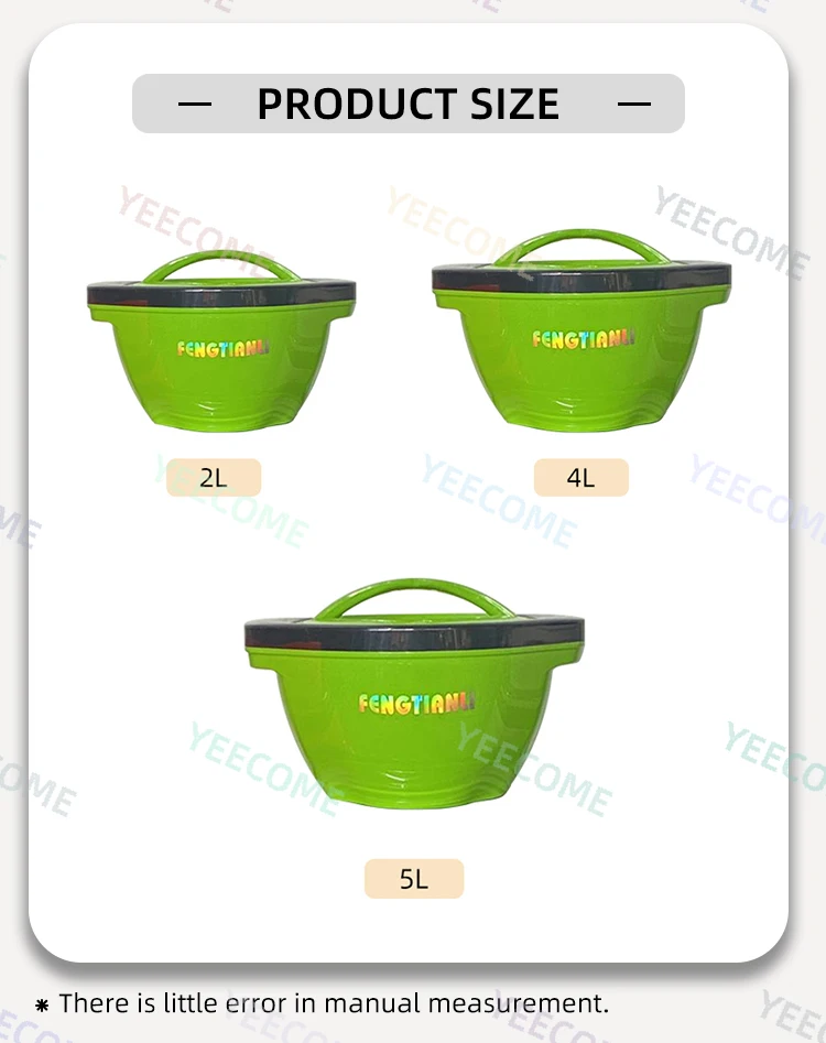 Factory Wholesale Insulated Food Warmer 2l/ 4l/5l Luxury Food Warmer Set Suitable For Kitchen ...