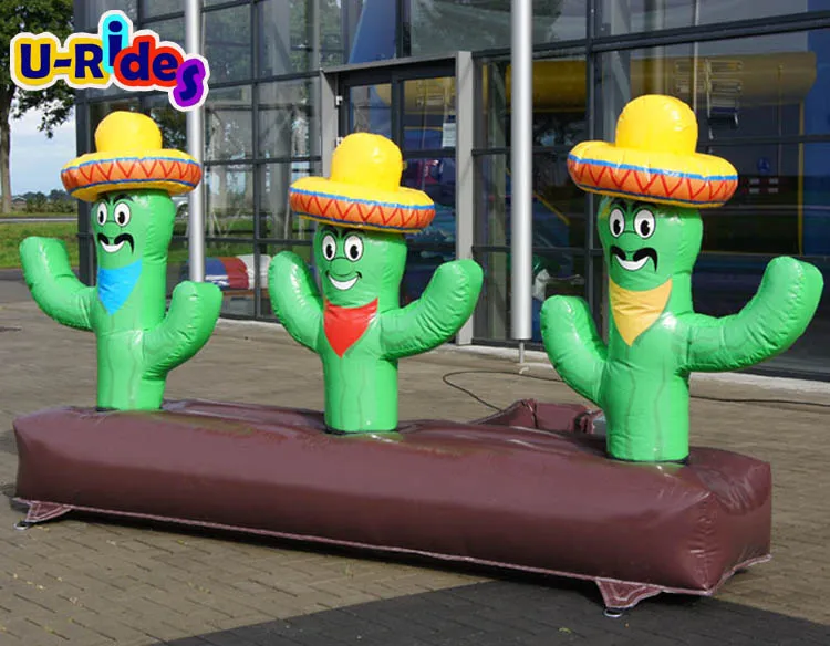 Fun Indoor/Outdoor PVC Inflatable Cactus Hoopla Game for Kids and ...