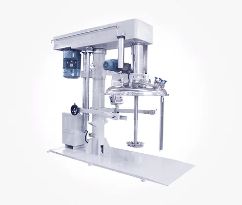 Hydraulic Lifting 1000 L Vacuum Disperser With Scraper High Speed ...