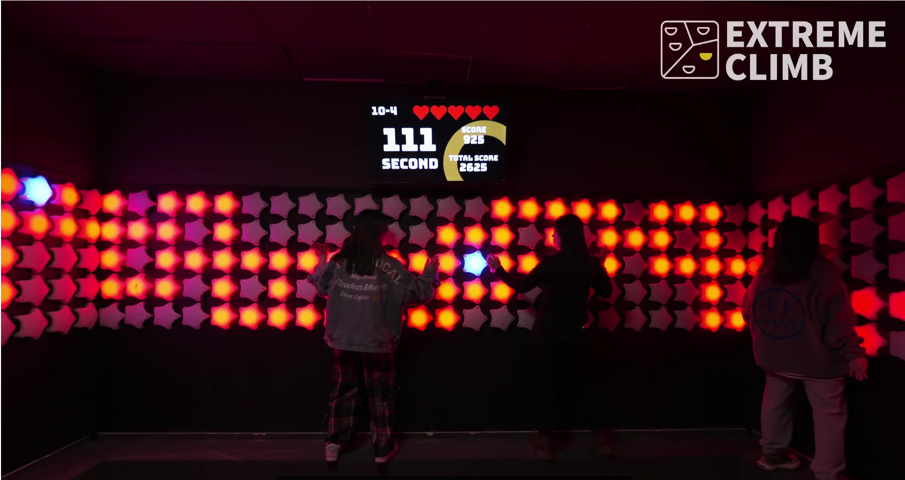 Extreme Climb LED Interactive Wall Game for Indoor Sports Center Steel ...