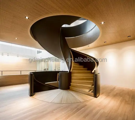 Custom Australian Design Stairs - Curved Shaped Staircase