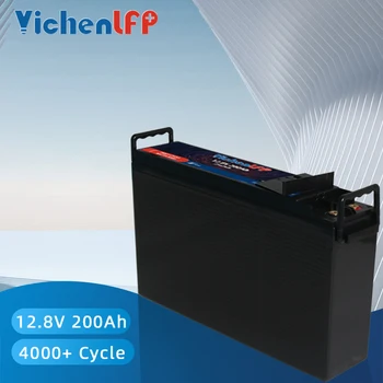 Ultra Thin Lithium Ion Batteries Pack Smart Deep Cycle Lithium Ion Battery 12v 200ah Lifepo4 ...