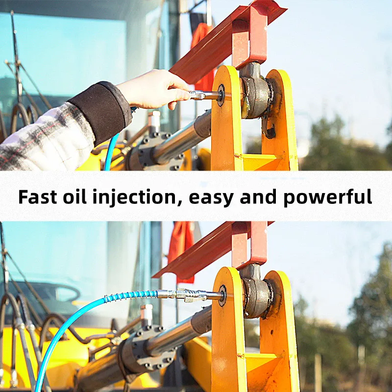 Double Handle Locking Pliers - High Pressure Grease Gun