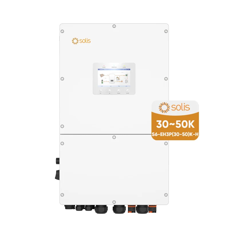Solis 3 Phase Hybrid Inverter 30kw 40kw 50kw High Voltage Hybrid Solar Power Inverter S6-eh3p(30 ...