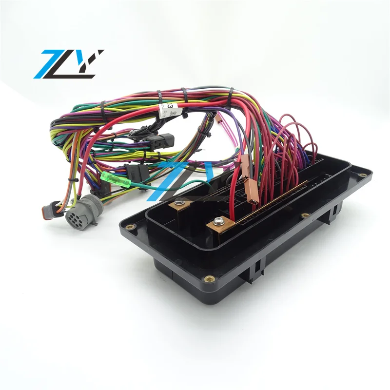 163-6740 Fuse Box Wire Harness 163-6740 320C Excavator Spare Parts Fuse ...