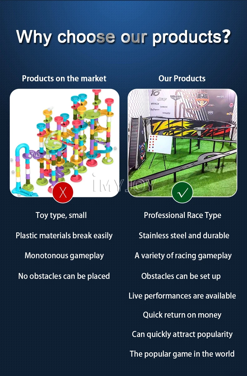 Sustainable Puzzle Marble Pinball Battle Run Game Track