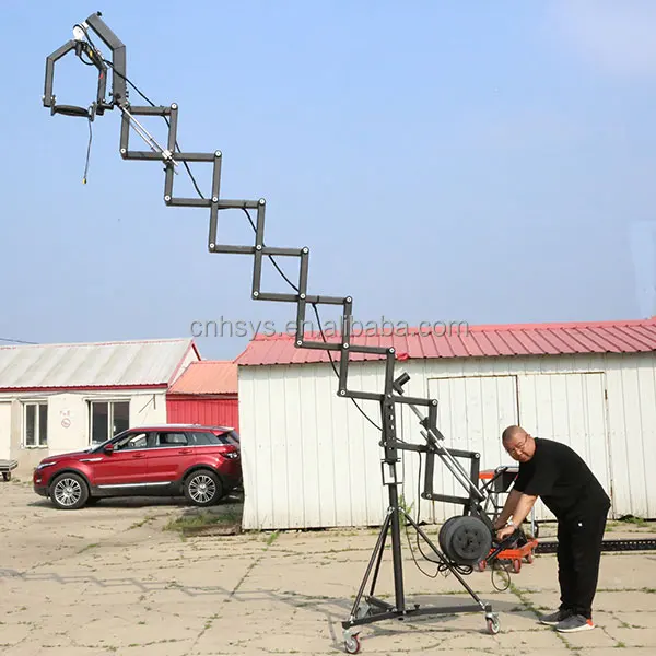 5m Telescopic Camera Jib Crane - Ideal for Studio Photography