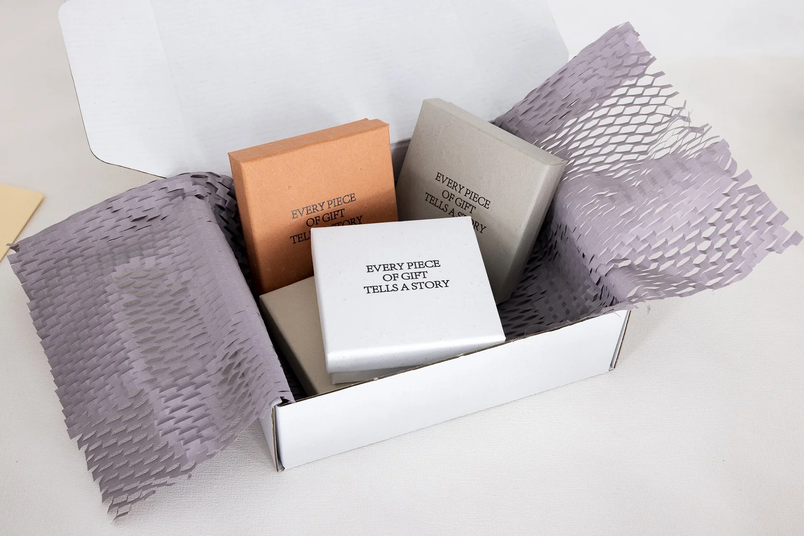 Custom One Stop Tissue Paper Jewelry Gift Packaging Box