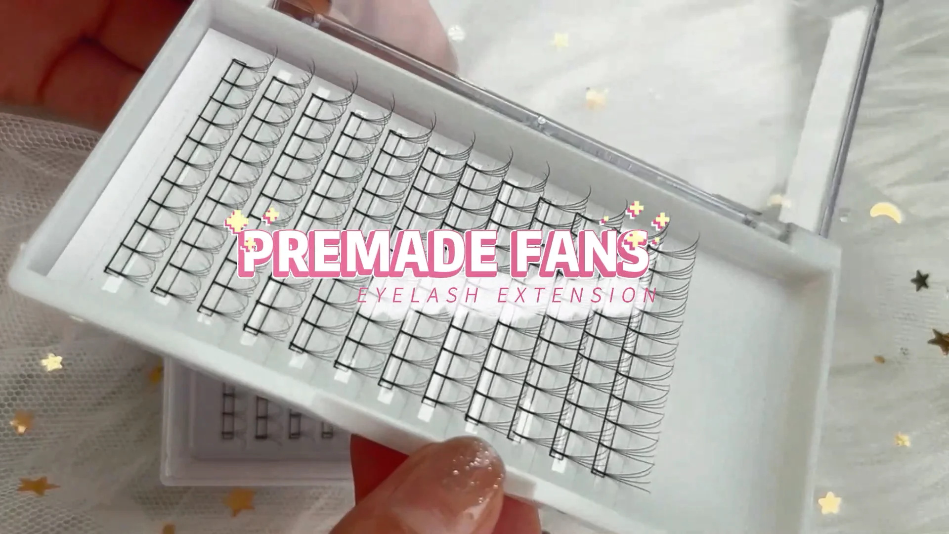 Sp Eyelash Handmade Korean Pbt Premade Volume Lashes Fans 3d 4d 5d 6d ...