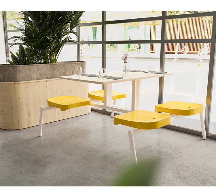 Coffee Shop Fast Food Restaurant Table And Chair Restaurant Snacks ...