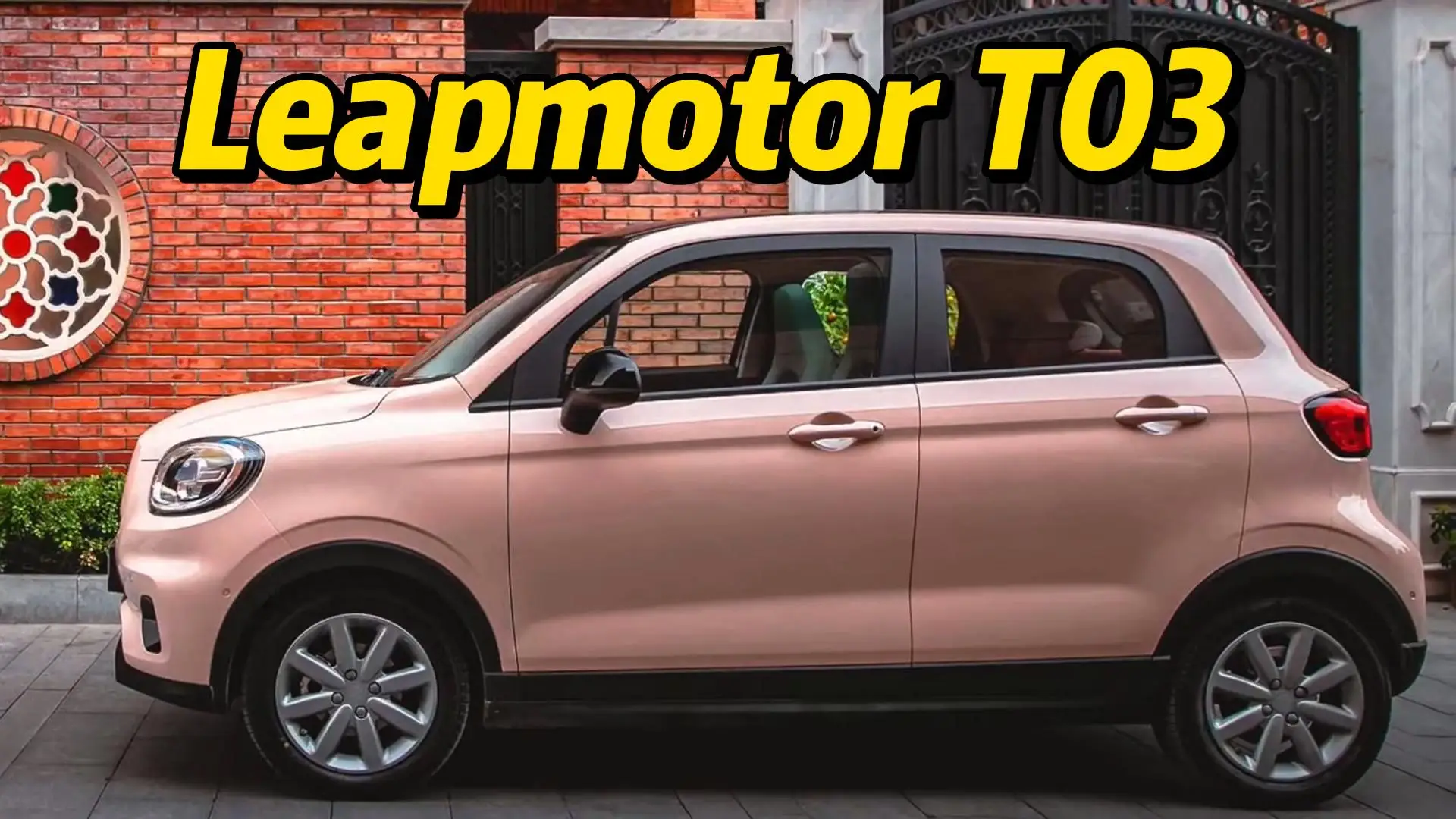 Hot Sale Mini Car Leapmotor T03 2024 200km 400km Long Range Pure Electric New Energy 5-door 4 ...