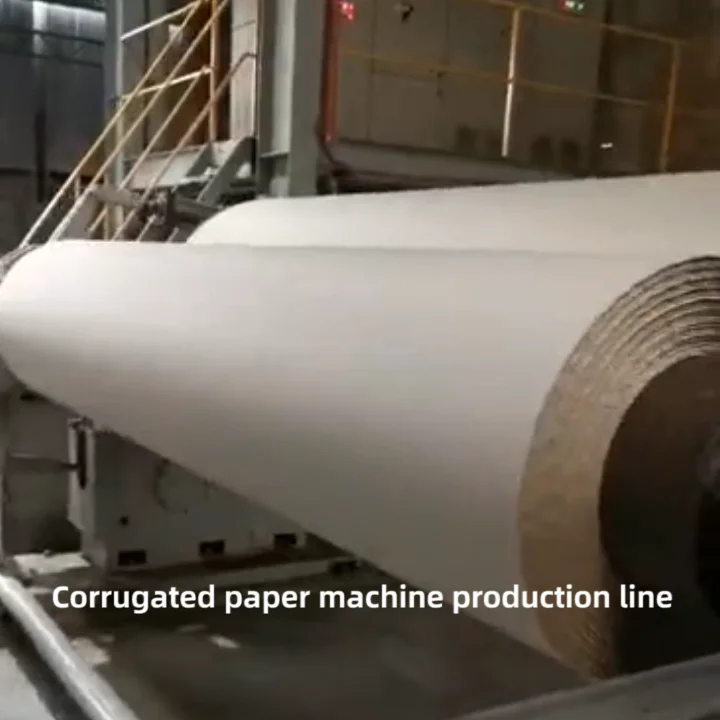 Multi-cylinder Fourdrinier Corrugated Paper Making Machine With Waste ...