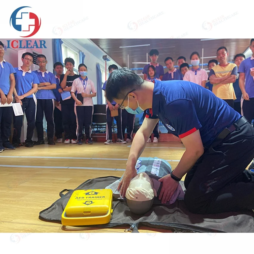 First Aid CPR Training Model with Blood Flow Visualization