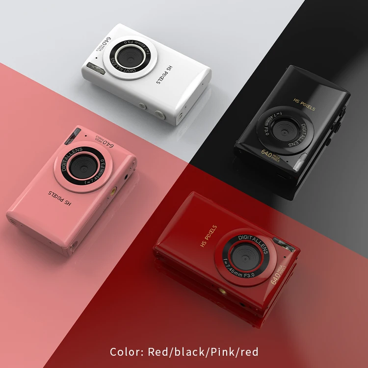 Compact Camera with 8MP Sensor, Video Capture, & MP3 Player