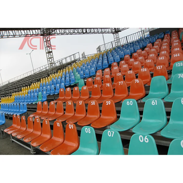 Football Soccer Stadium Seat Stadium Seating Chairs Plastic Bleacher ...