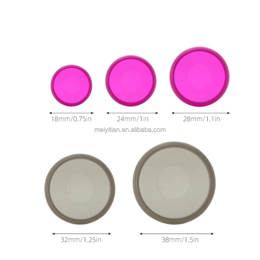 Colorful Plastic Disc Rings for Discbound Notebooks
