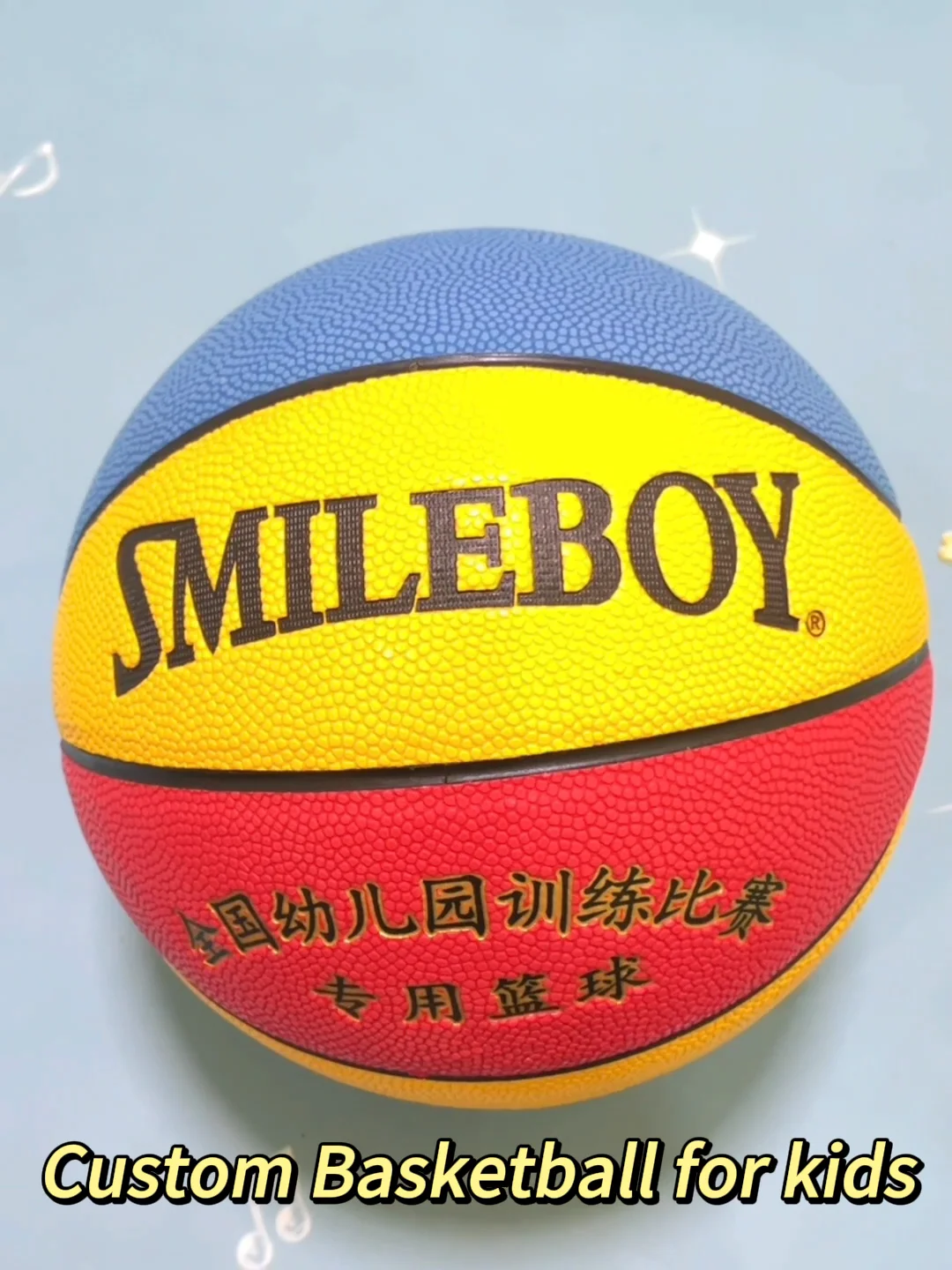 Children Rubber Basketball Customize Your Own Logo Basketball Ball ...