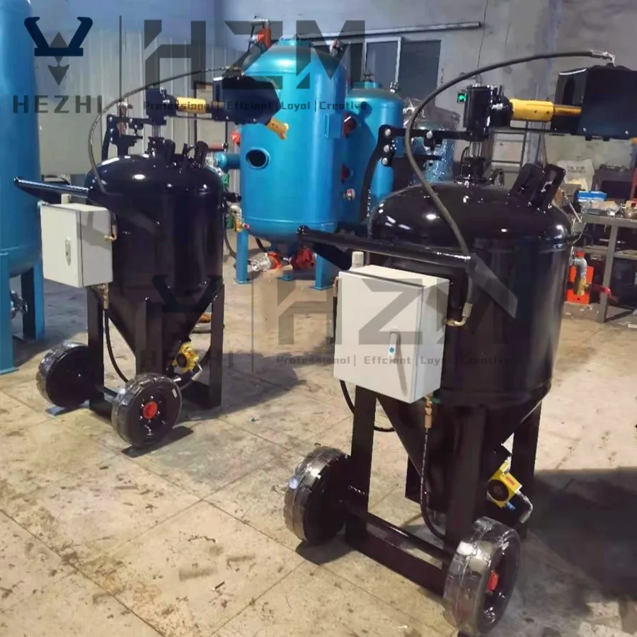 Portable dustless water wet Sand Blasting Machine, Sand Blaster Pot ...