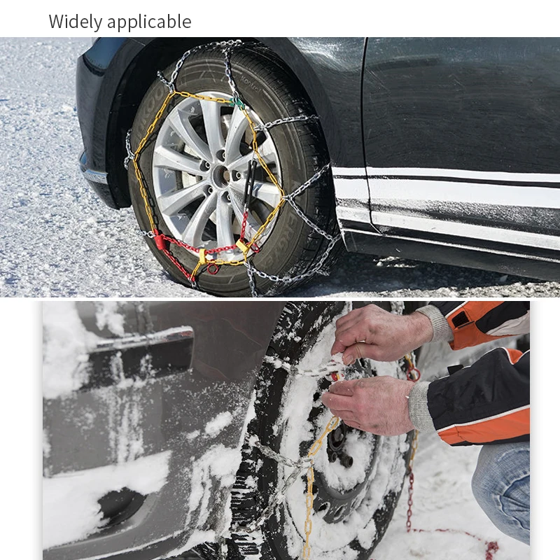 Portable Emergency Security Tire Traction Car Skid Chain Wheel Truck ...