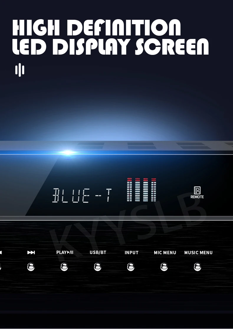 Professional 20000W Hi-Fi Digital Power Amplifier | 5.1 Channels Metal ...