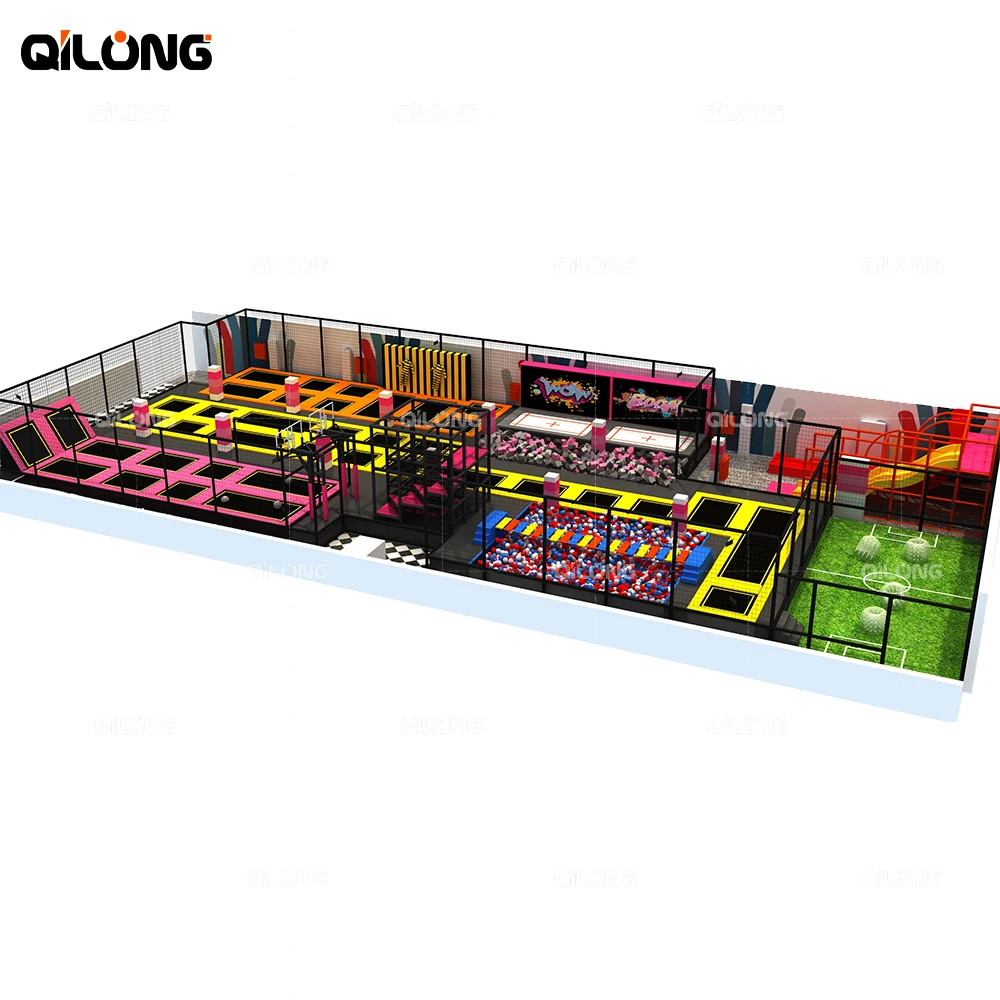 Ultimate Indoor Trampoline Park: GravityLeap Adventure Hub, Unleash Fun ...