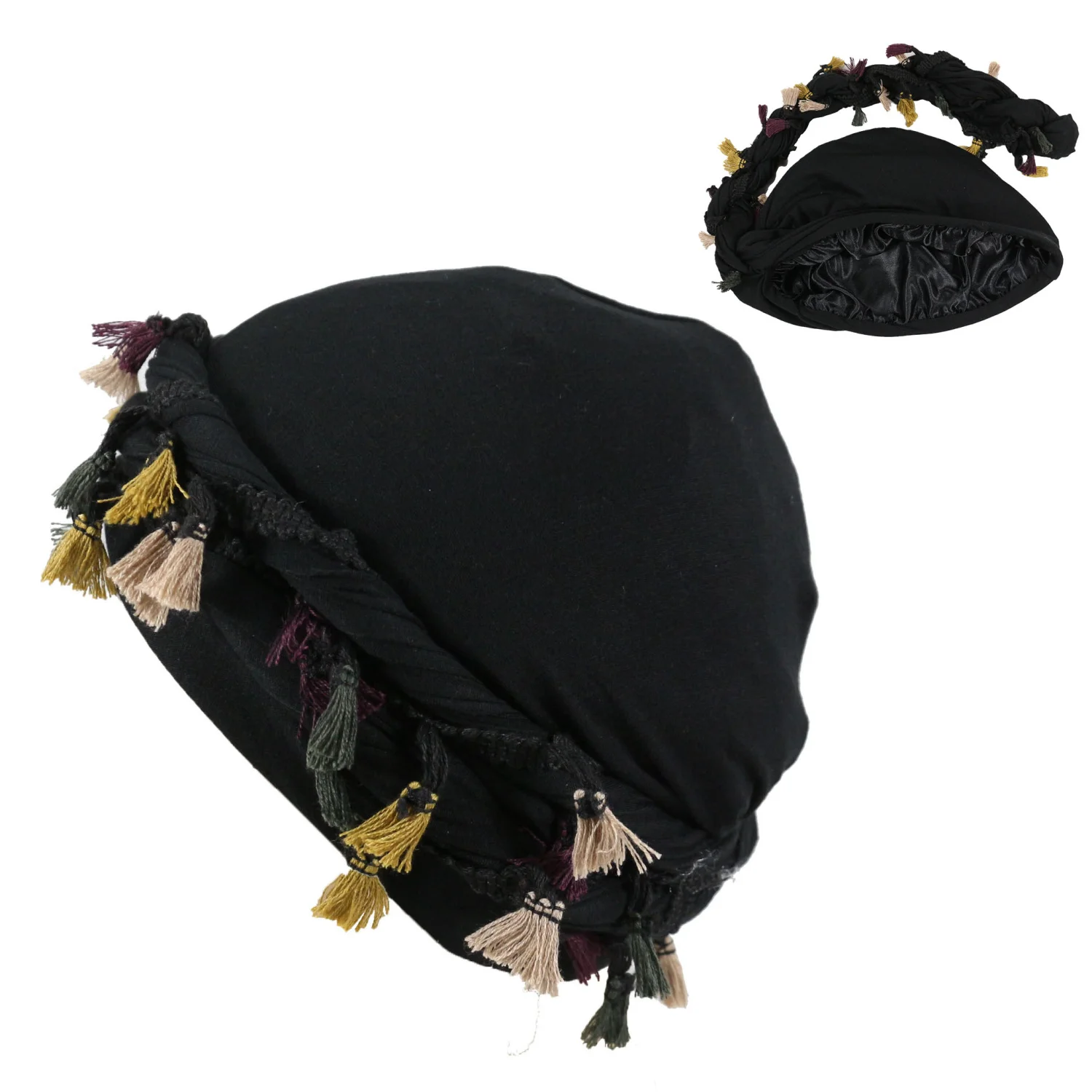 Ethnic Turban Durag - HZM-23207 - Adjustable Men's Turban