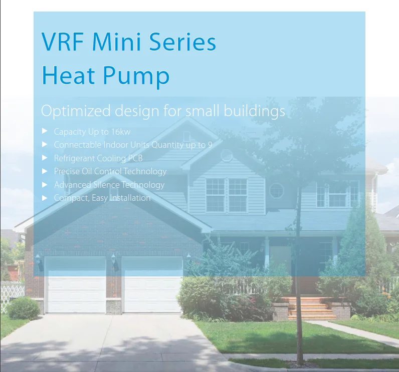 R410a Mini Multi Split Air Conditioner Inverter Vrv Vrf Central Air ...