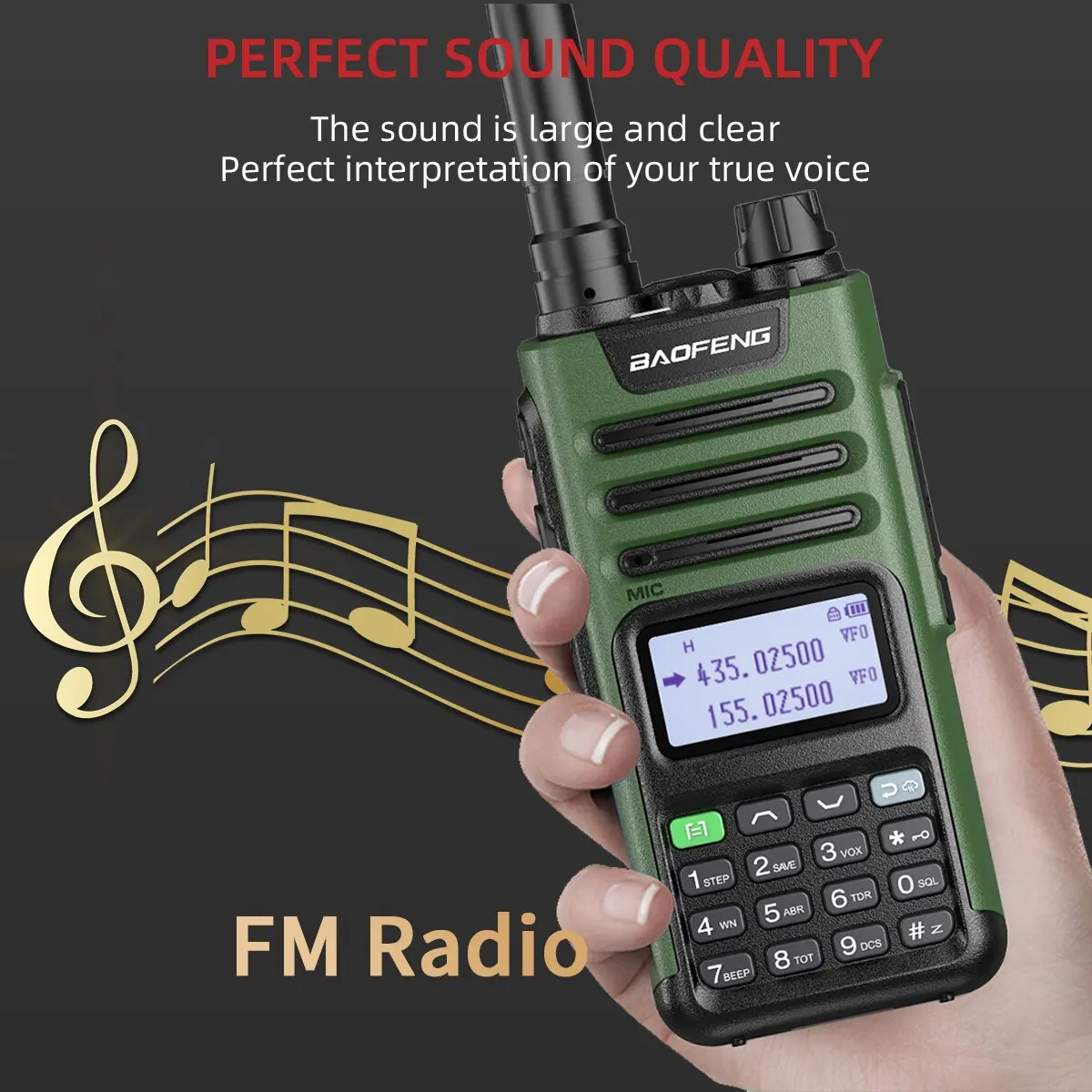 Baofeng Uv-13 Pro 10w Walkie Talkie Transceiver Gmrs 136-174/400-520mhz ...