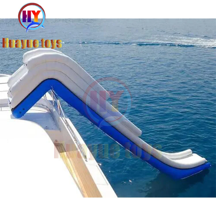 Customized Cruiser Water Park Slide Boat Slide Inflatable