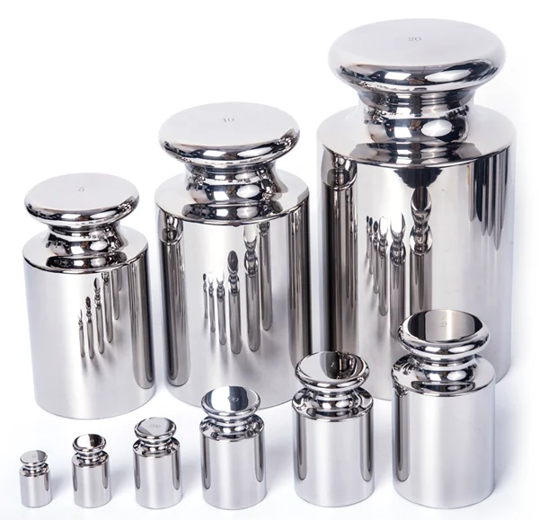 Stainless Steel Gram Calibration Weights - E2, E1, F1, F2, M1