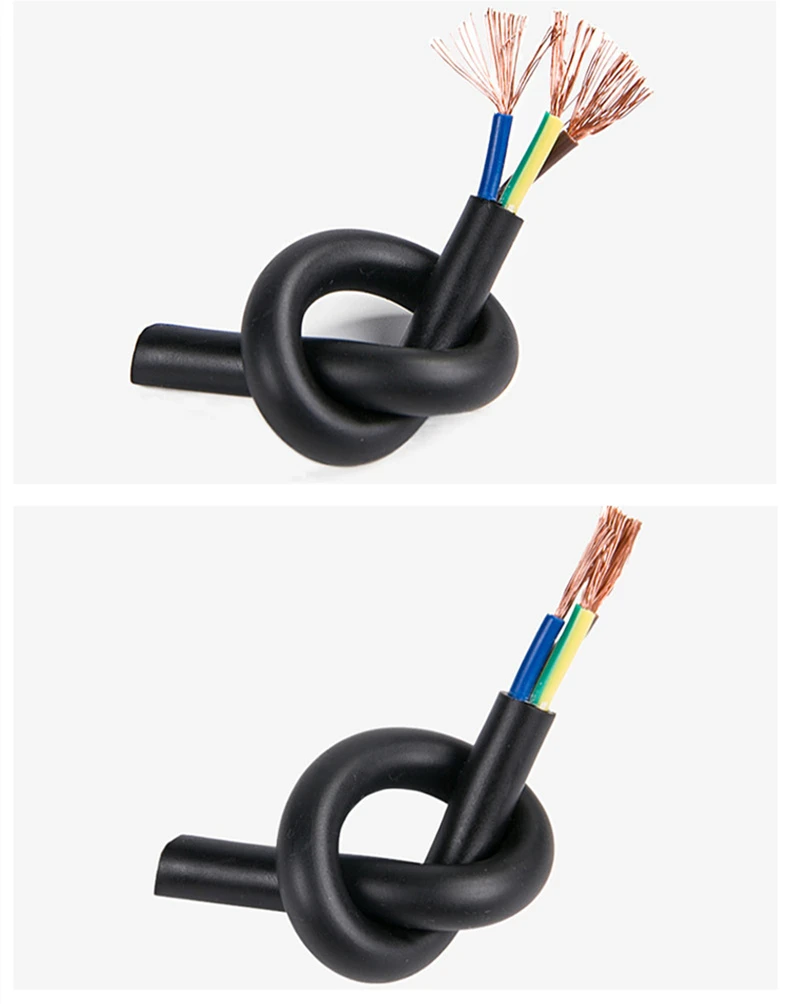 High Quality 3 Core Multi Cord 0.75mm 1.5mm 2.5mm 4mm Rvv Cable ...