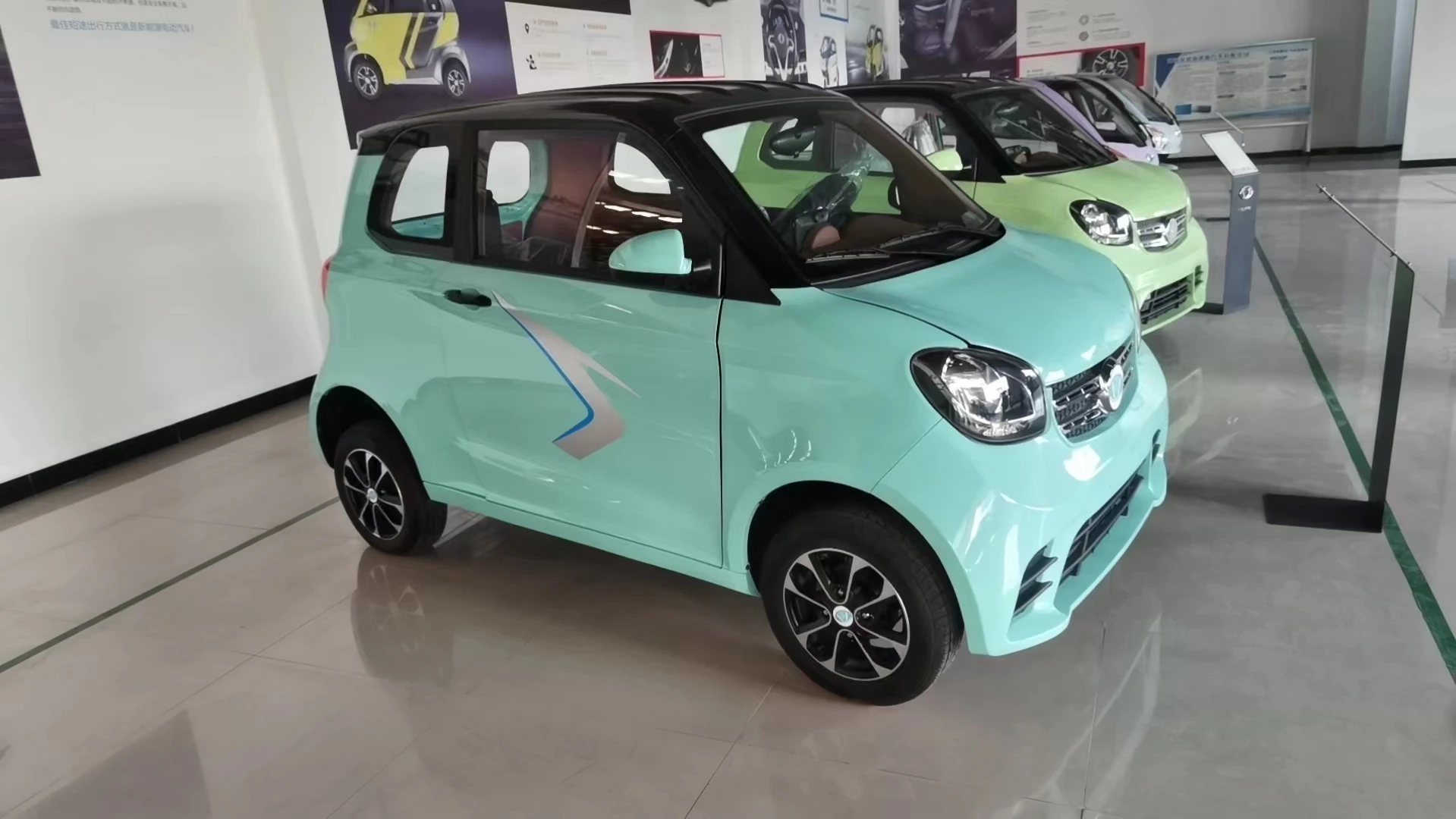 2024 Mini Electric Car - 4 Seater, 3000W Motor, 45km/h