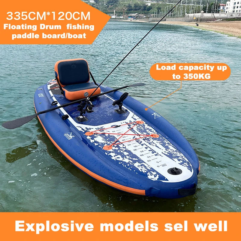 Surfing Fishing Board Inflatable Large Paddle Board Fishing ultra Wide ...