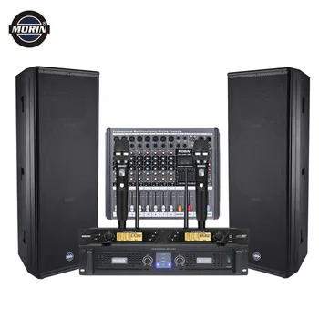 600w Passive Professional Audio Dual 15 Inch Dj Power Speaker Box - Buy ...
