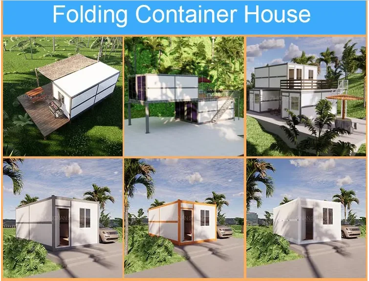 Modern Ready Made Mobile Homes Cheap Accomodation Folding Prefabricated ...
