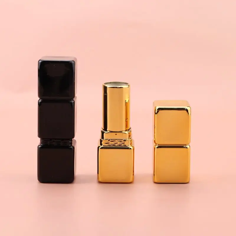 CF Fashion Custom Metal Square Luxury Empty Lipstick Tubes