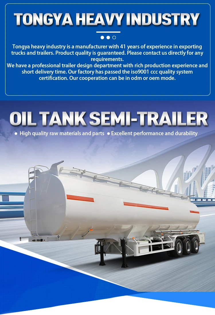 Yang's 12 Wheels 3 Axle Gasoline Transport High Capacity 50000l Fuel Tanker