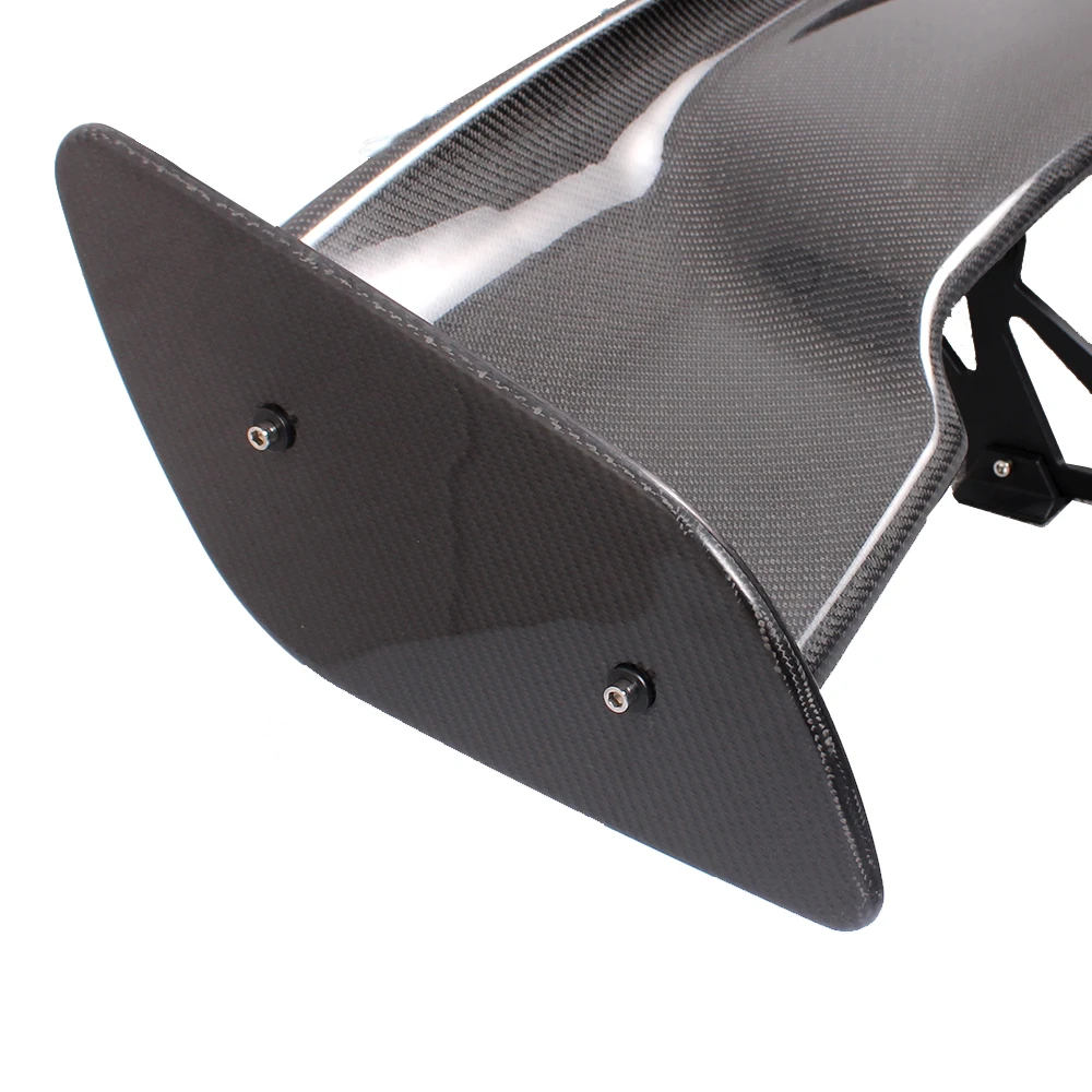 Racing Rear Spoiler GT Style 57Inch Carbon Fiber Car Trunk Wing Spoiler ...