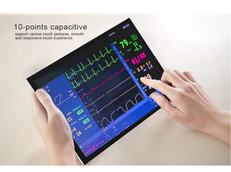 8 Inch 4:3 Screen Ratio Open Frame Touch Screen Vga Lcd/led Monitor ...