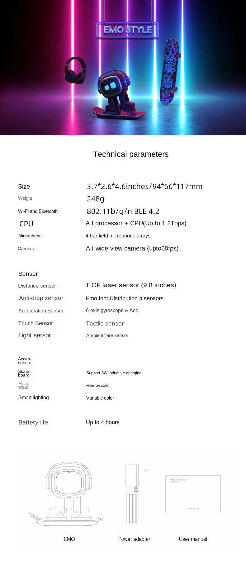 Cute Interactive AI Robot Pet for Kids - Smart Robot Dog ODM