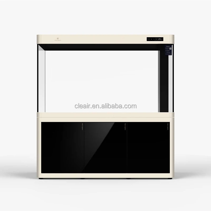 Cleair Aquatics Aquarium Fiberglass Fish Tank With Oled Computer Board ...