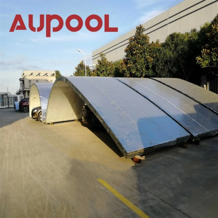 Aupool Factory Outdoor Acrylic Swim Spa Jet System Pool Transparent ...