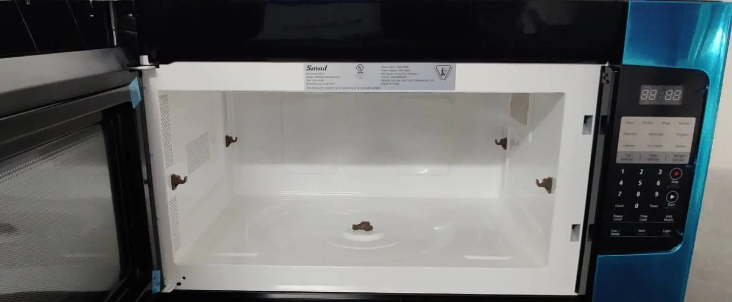 1.6 Cu. Ft. Chinese Countertop over the Range Microwave Oven