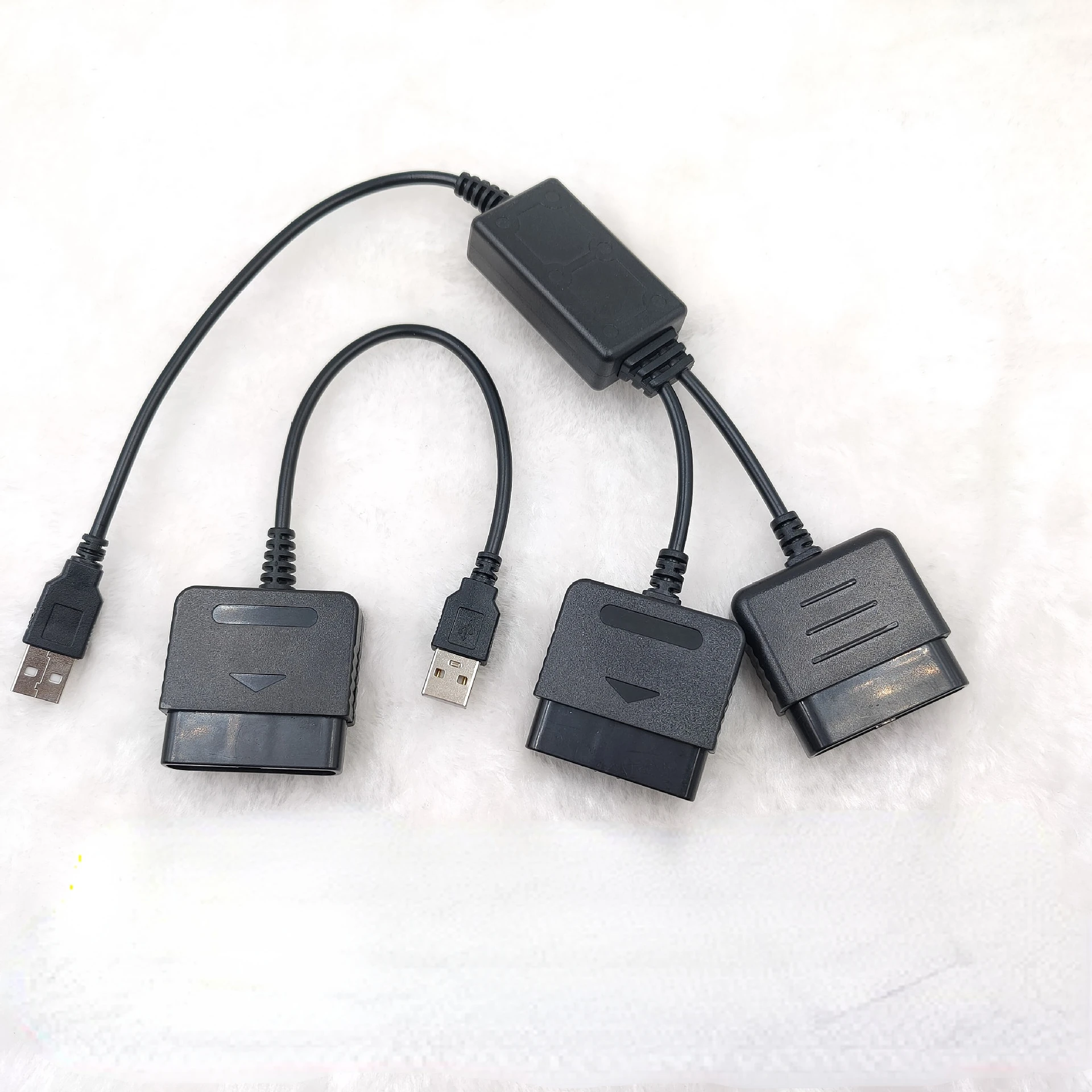 Nslikey PS2 Controller USB Adapter - Connect to PS3 & PC