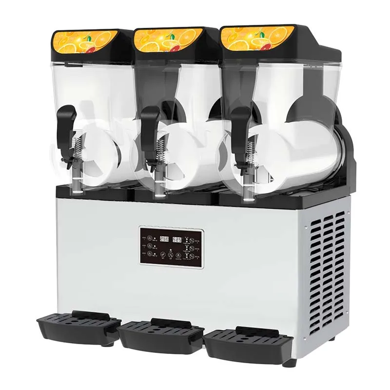 Slushy Machine 2 Tubs Table for Counter Top Home With Selfcleaning ...