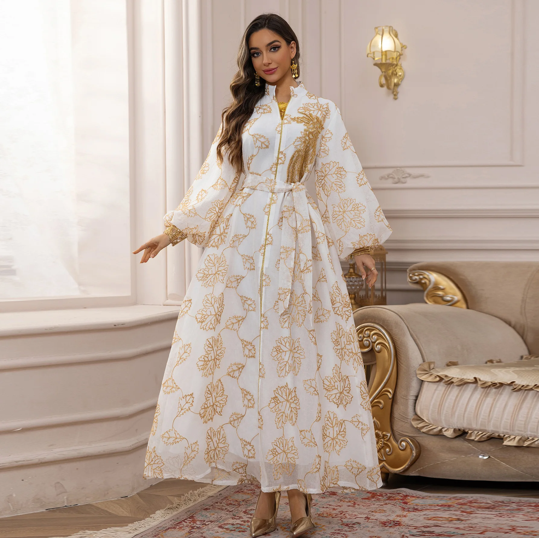 New 2025 Abaya Women Muslim Dress Malaysia Modern Women Arabic Women's ...