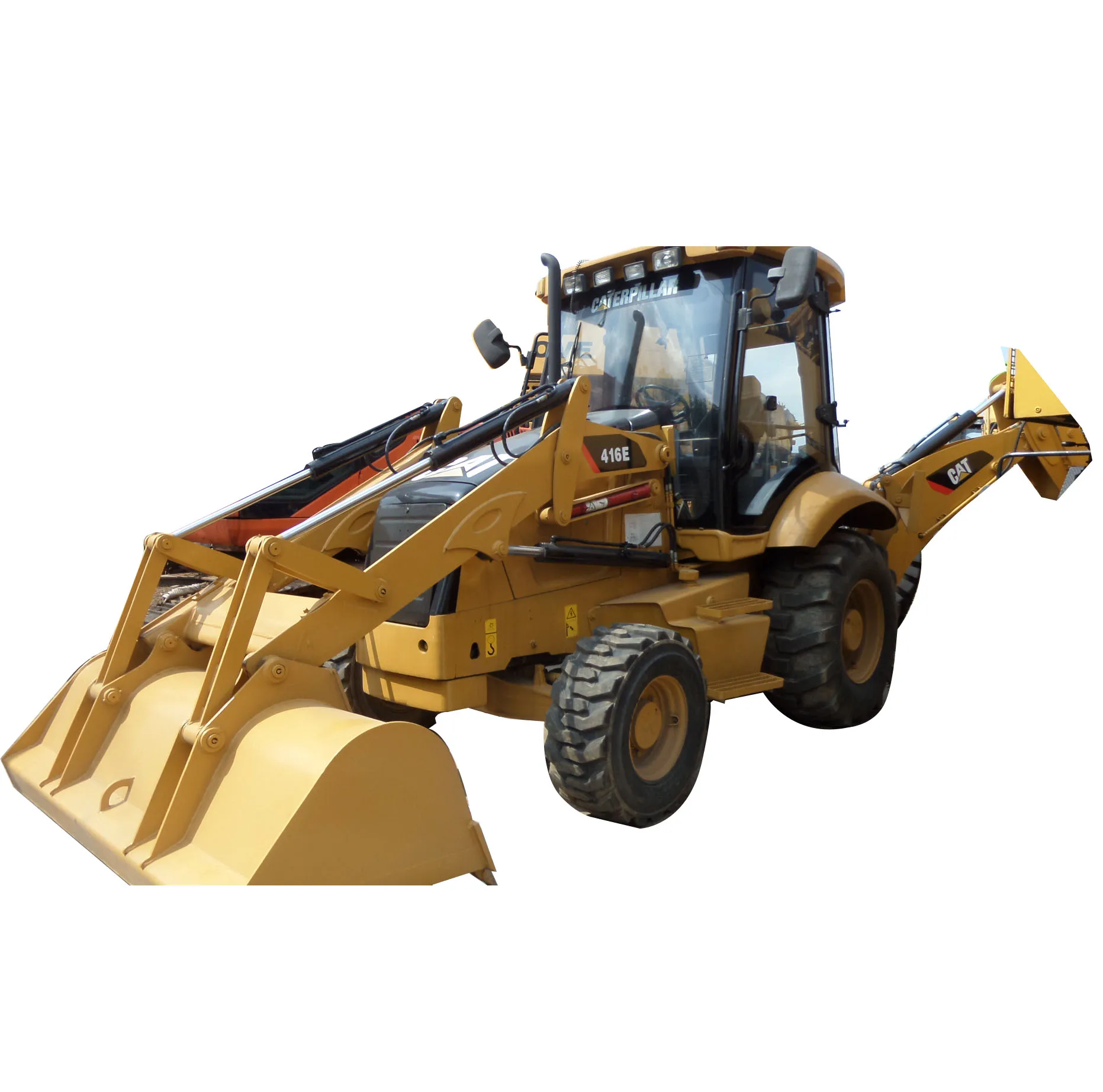 mini excavator CAT416E backhoe Loader original Japan used backhoe ...