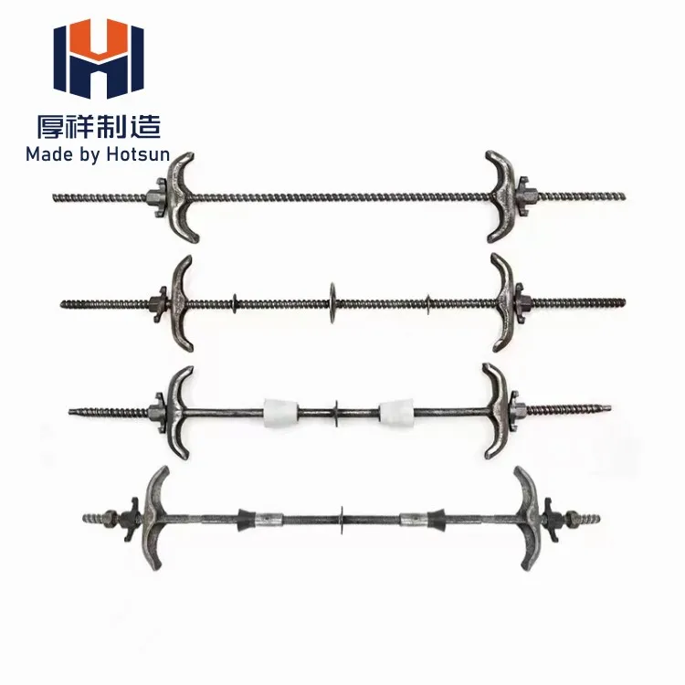 Concrete Formwork Form Tie With Plastic Cone And Flat/rib Washer ...